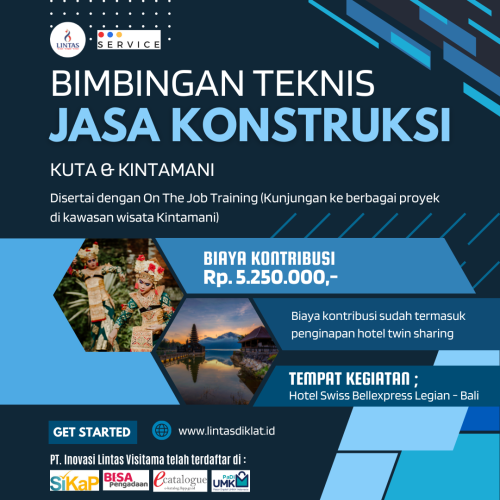 Bimtek Jasa Konstruksi | LINTASDIKLAT